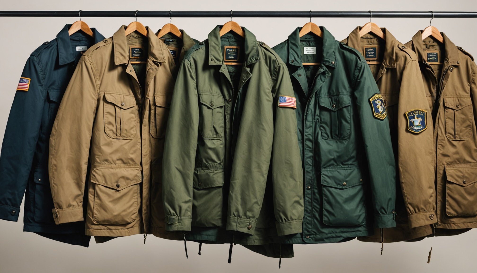 Découvrez la variété des vestes militaires pour toutes vos aventures